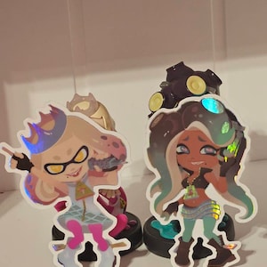 Off the Hook Concert Poster Splatoon 2 Artist Print Illustration - Etsy