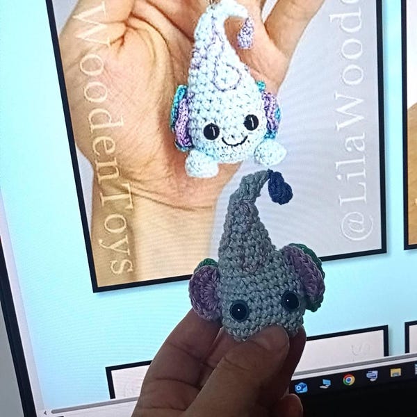 Elemental Sprites Crochet Pattern, Bundle 5in1, Fantasy Amigurumi ...