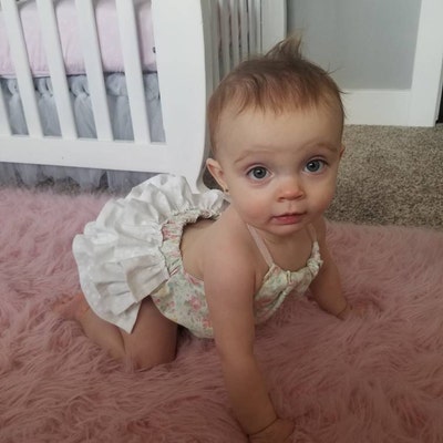 Baby Sunsuit Sewing Pattern Newborn to Two Years Ruffled - Etsy