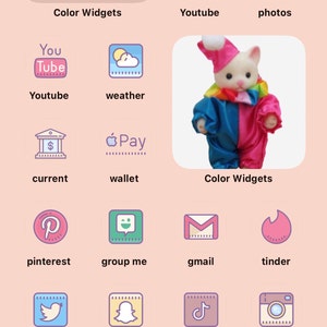 Indie Ios 14 Icons Pack Theme Pack Retro Icons Ios 14 App | Etsy