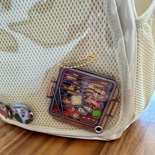 Gentlemon Virtual Pet Fillable Shaker Keychain - Etsy