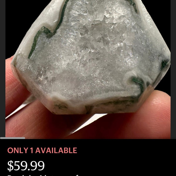 A Large Gorgeous Halite on Trona Pink Chalky Salt Mineral Specimen ...