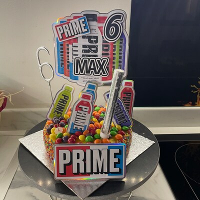 Prime Cake Topper Collection, Prime Cake, Prime Cake Topper - Etsy