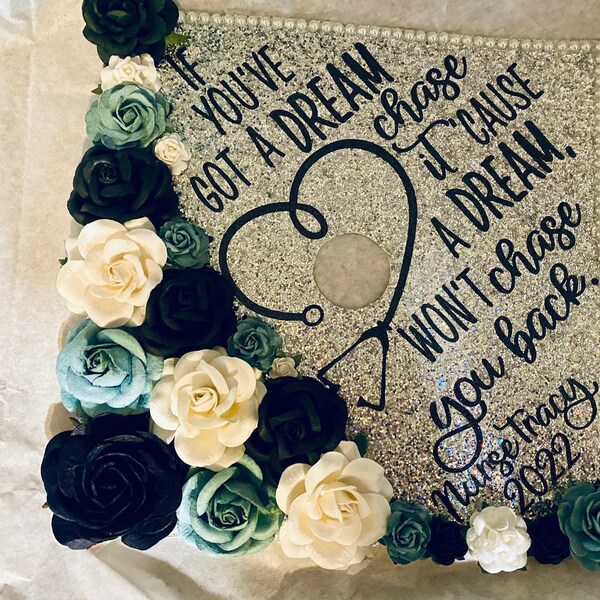 Lifted Her Head Angels Cried Graduation Cap Topper - Etsy