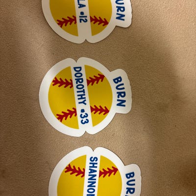 Personalized Volleyball Sticker or Magnet Team Name Sticker or Magnet ...