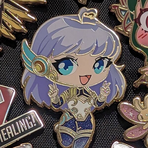 Shadowheart (black) | Baldur's Gate 3 | BG3 | Hard Enamel Pin - Etsy