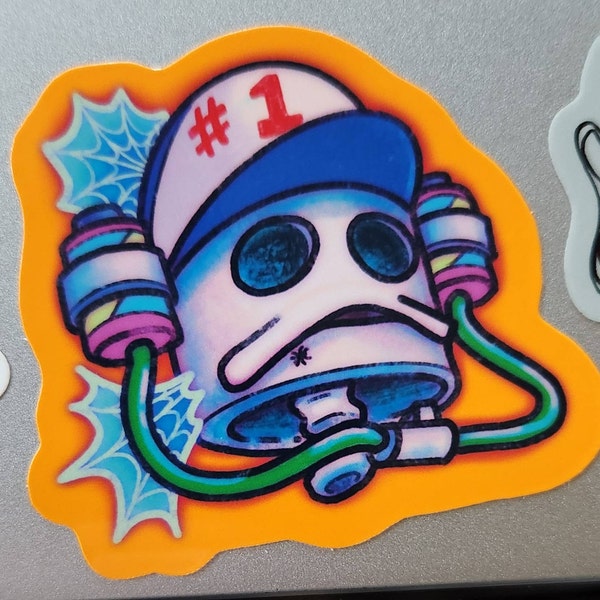 Smitty Werbenjagermanjensen 3" Spongebob Sticker | Waterproof Sticker ...