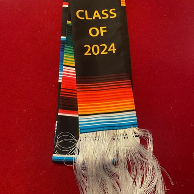 Mexican/american Mexico America Graduation Sash Mexican Flag USA Flag ...