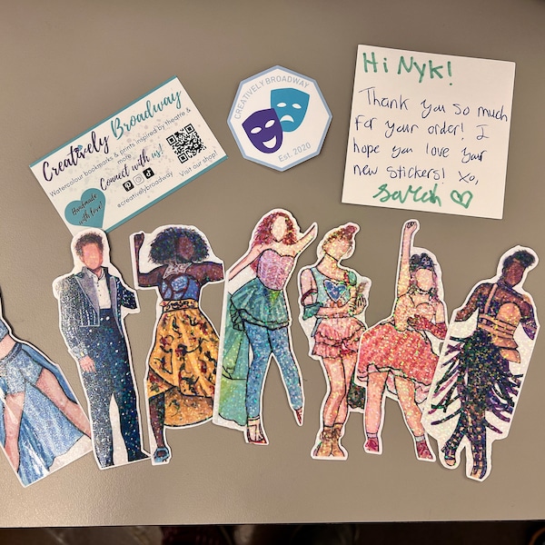 The Outsiders: the Musical Handmade Holographic Broadway Sticker - Etsy UK