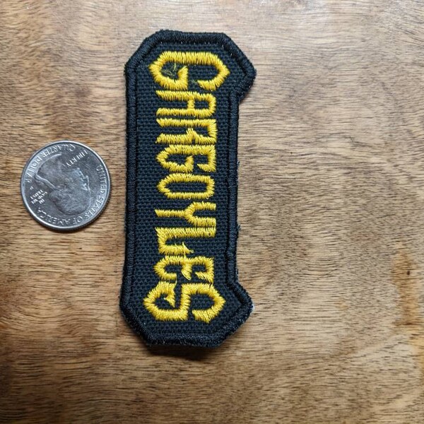 Gargoyles Title Ready to Iron on or Sew on Patch - Etsy