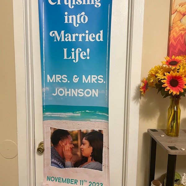 Custom Cruise Cabin Door Banner, Personalized Decor (54" X 18") - Etsy