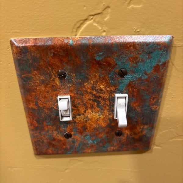 Metal Light Switch Cover | Light Switch Plate, Outlet Cover, Wall Plate ...