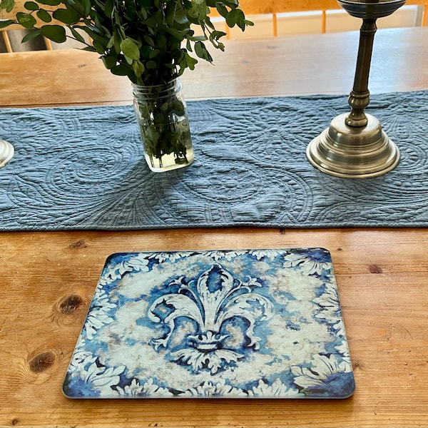 Fleur De Lis Ceramic Tiles for Kitchen or Bathroom Backsplash ...