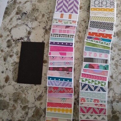 50 Mini Note Cards 2x2 Blank Lunch Box Notes Small Tiny Note Card Set ...