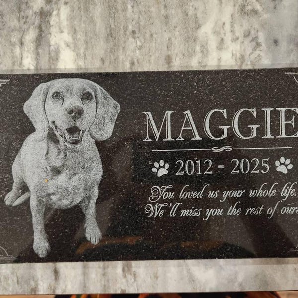 Custom Fish Memorial Stone: Goldfish Betta Koi Guppy | Loss of Pet Fish ...