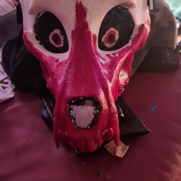 Cosplay Skulldog Skull Dog Mask Fursuit Animal Mask Halloween Cosplay ...