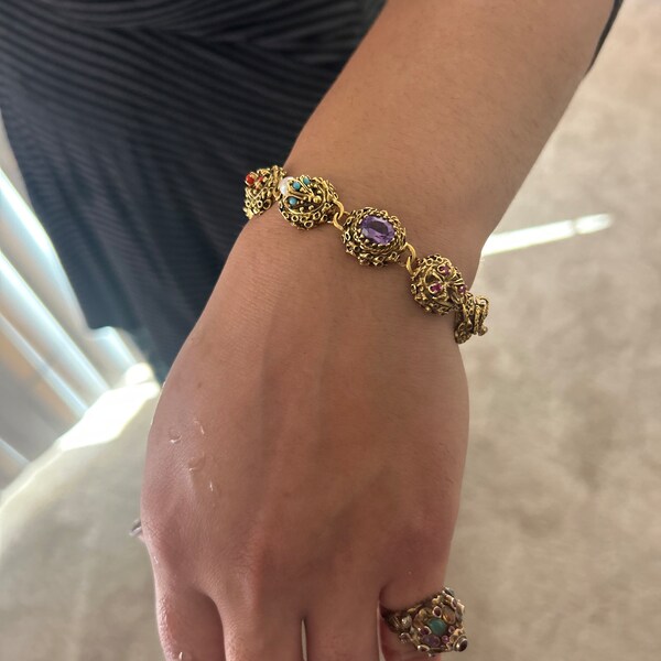 Antique 10K Gold Baby Signet Ring Victorian Solid Rose Gold Initial R ...