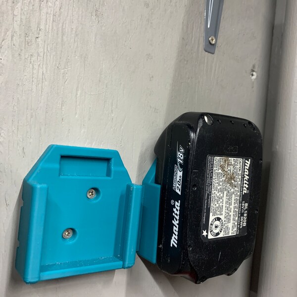 Kobalt Battery Holder - Pegboard Mount Battery Holder for Kobalt 24V ...