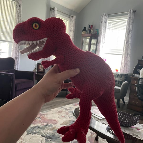 Realistic Stegosaurus Crochet Pattern-minimal Sewing Dinosaur Crochet ...