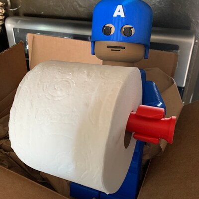 Star Wars Stormtrooper Toilet Paper Holder 3D Printed Star Wars Lover ...