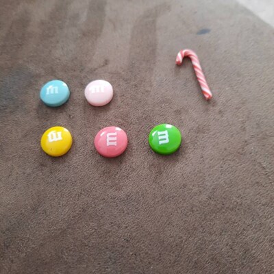 COTTON CANDY STICKS, Twisted Candy Diy Cabochons, Craft Charms, Slime ...