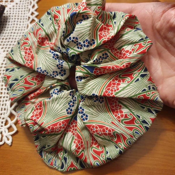 Toadstool Scrunchie. Women's Hair Scrunchie. Mushroom Scrunchie - Etsy