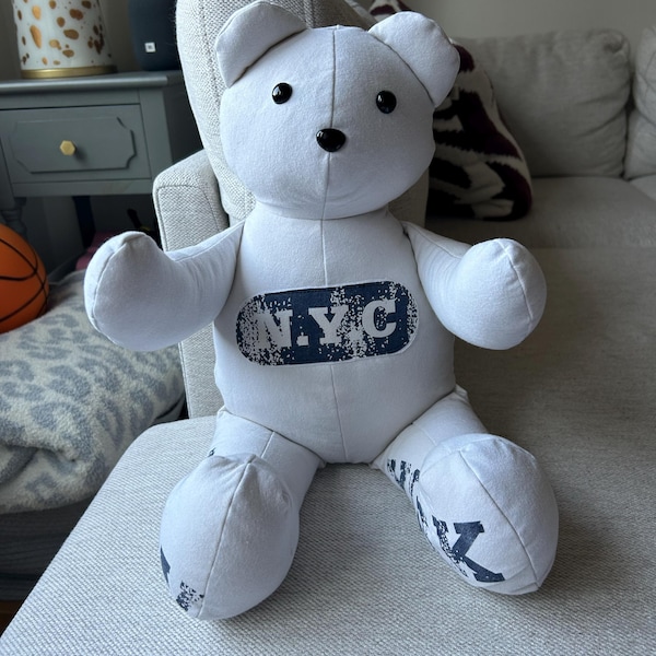 Handmade Necktie Memory Bear - Etsy