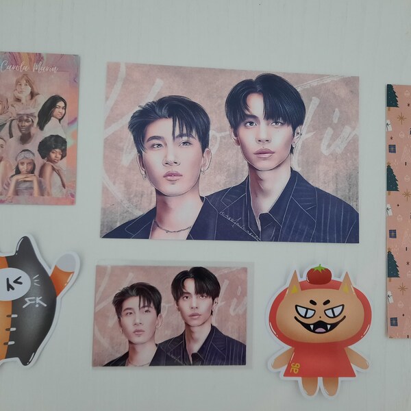 Thai BL Stickers / GMMTV Earth Mix, Joong Dunk, Jimmy Sea, First ...