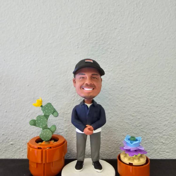 Custom Boyfriend Bobblehead, Personalized Romantic Gift for Him, Custom ...