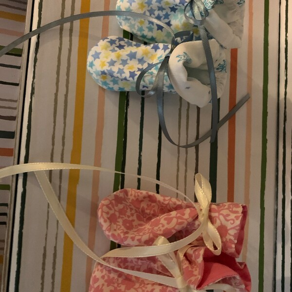 Sweetgrass Meadow, Baby Bootie PDF Pattern, Includes 5 Sizes Preemie up ...