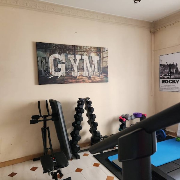 Abstract Blue Marlin Fish Canvas Print in a Painting Style, Blue Marlin ...