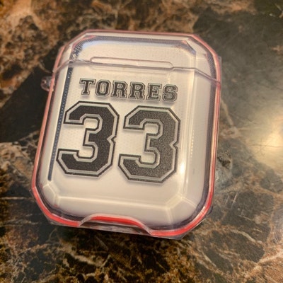 Protective Customized Sports AirPod Case Baseball Name and Number ...