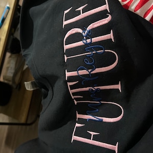 Future Mrs Sweatshirt-mrs Sweatshirt-bride Sweatshirt-embroidered ...