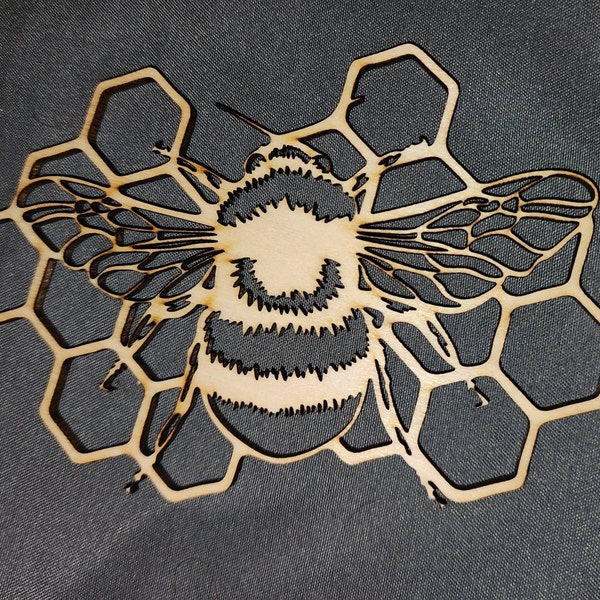 Bee SVG Cut File, Honeycomb Svg, Bumble Bee Svg, Bee Clipart, Bee ...