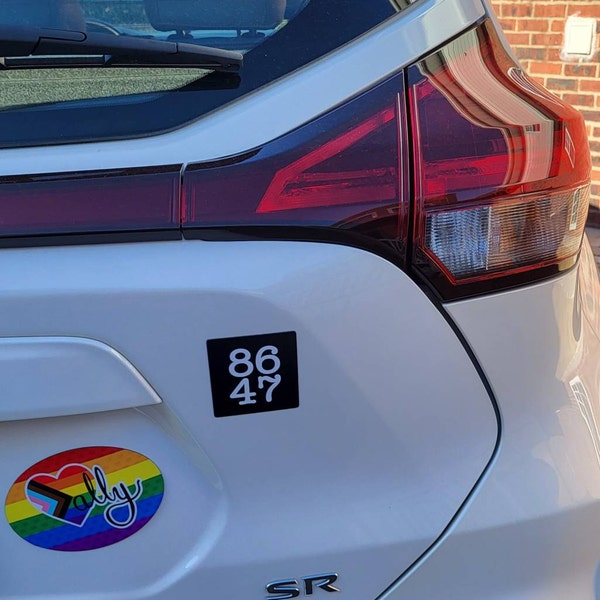 8647 Sticker / Anti-trump Sticker / Waterproof and Perfect for the Car ...