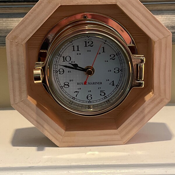 Tide Clock FREE Shipping 4.56in 1.5lb 116mm 670 Grams Brass Clock Tidal ...