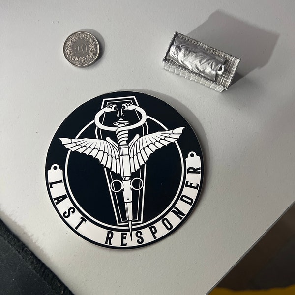 Last Responder Sticker - Funeral Mortician - Etsy