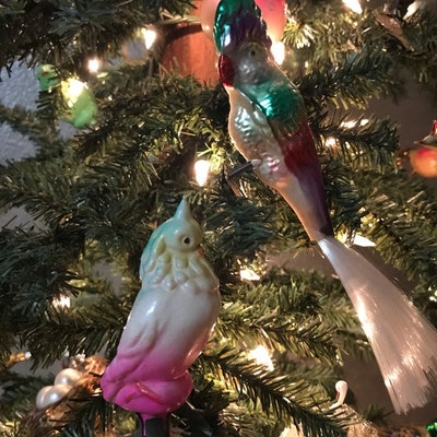 Tree Top Glass Tree Topper Tree Trim Tip on the Christmas Tree Glass ...