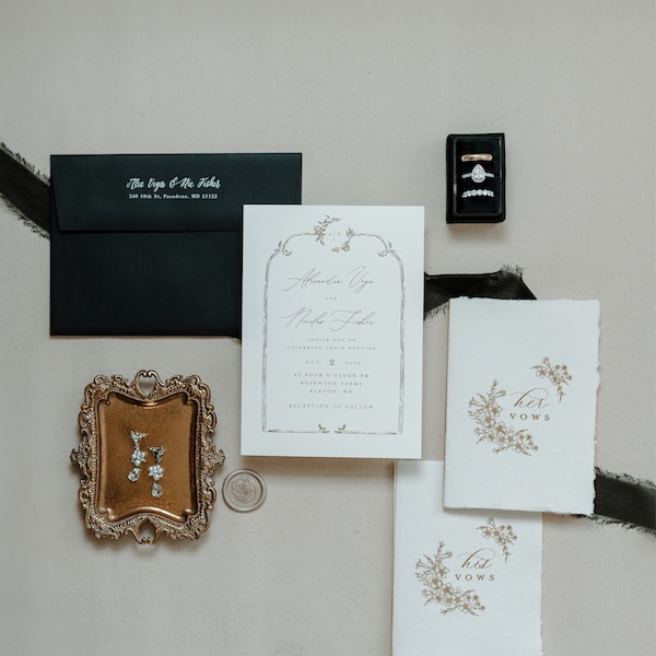 Vow Books, Handmade Paper Vow Book, His and Hers Vow Books, Wedding ...