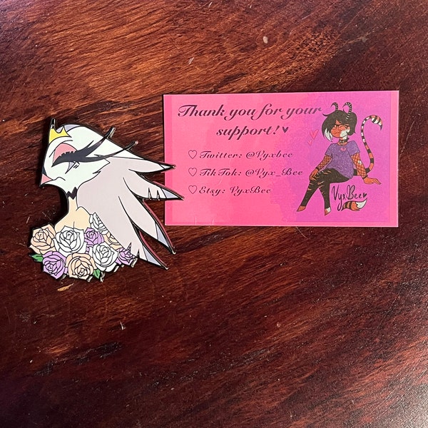 Limited Edition Helluva Boss Sappic Spring Enamel Pin Set - Etsy