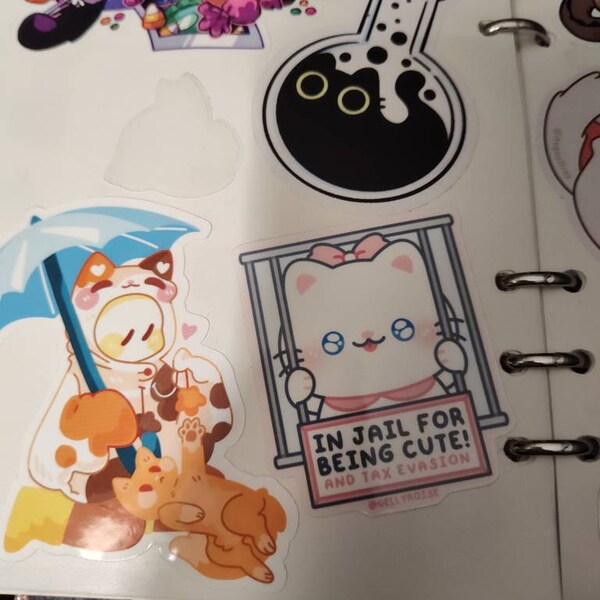 50 Cute Random Stickers | Random Sticker Pack | Sticker Bulk | Sticker ...