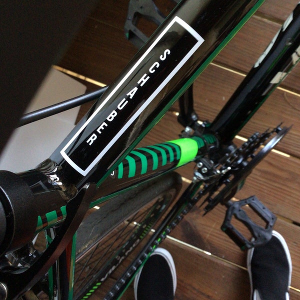 Custom Bike Frame Decals - Bike Frame Decals - Custom Decals - Custom ...