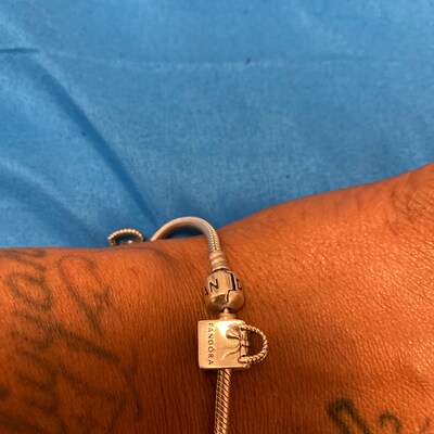 Pandora Snake Chain Bracelet Charms Beads Dangles / Wedding - Etsy