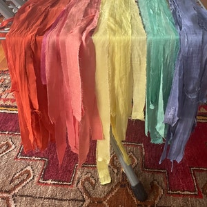 1 Oz Sari Silk Threads W/ribbon Pieces Free Shipping Journal - Etsy