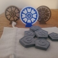 Rose Pixelated Flowers Minecraft Style Rose 3D Printed Custom Color ...