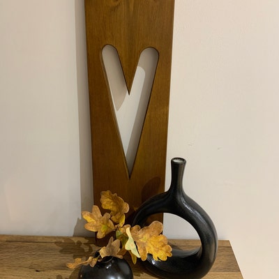 Wall Art Heart, Decorative Wall Panel, Heart Wall Hanging, Wall Art ...