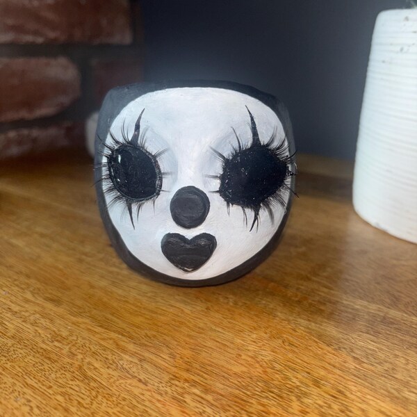 Cute Creepy Doll Face Clown Succulent Planter Vase for Indoor Garden ...