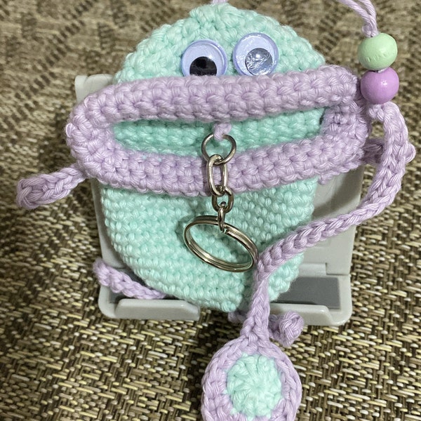 PATTERN: Crochet Key Case,knitted Key Holder PATTEN ,handmadet Key Ring ...