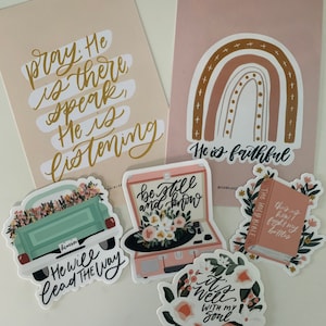 Build Your Own Sticker Bundle Bible Stickers Christian Stickers Jesus ...