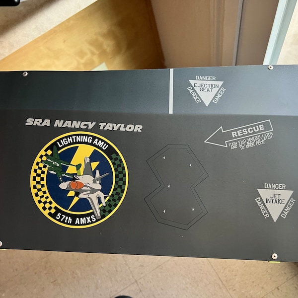 AC-130 H Spectre Gunship Aircraft Nose Art Panel - Etsy